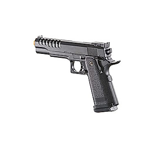2011 Alloy Series Spring Airsoft Pistol w/Wavey Stippling (Color: Black)