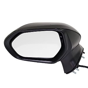 Kool Vue Driver & Passenger Side Power Heated Mirrors for Toyota Camry 2018-2022 With Signal Light; Without Blind Spot Light Paintable Models w/o Side View Camera, North America Built