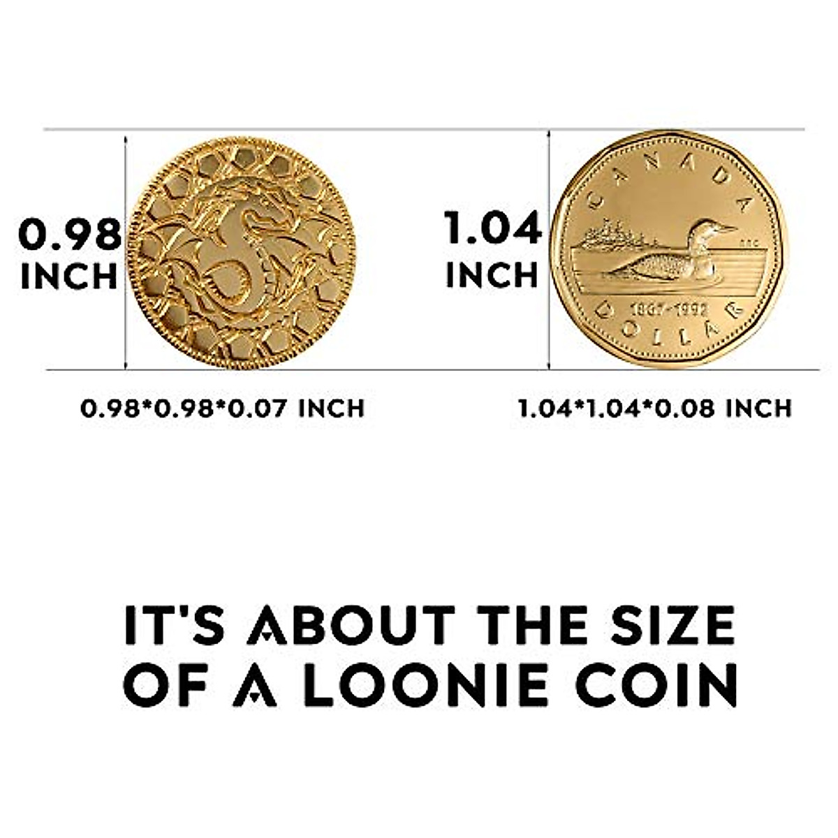 50 DND Fantasy Metal Gold Coins & Leather Pouch for Dungeons & Dragons Novelty Tabletop RPG Board Games Tokens Treasure Coins for Party Tablelap Games Accessories Addons Medieval Game Retro Props