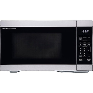 Sharp 1.1 cu. ft. Mid-Size Countertop Microwave Oven (SMC1162HS)