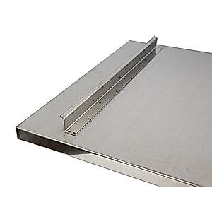 Stainless Steel Dish Drain Board (End Opening)