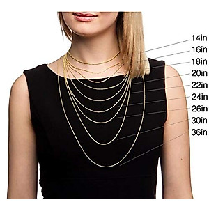 Nuragold 10k Rose Gold 1.5mm Rope Chain Diamond Cut Womens Dainty Pendant Necklace, 14" 16" 18" 20" 22" 24" 26"