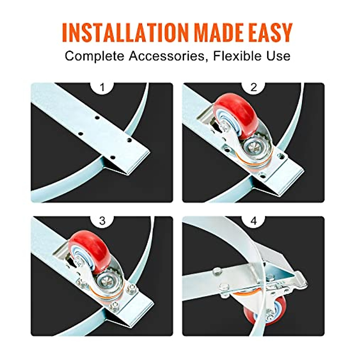 55 Gallon Heavy Duty Drum Dolly