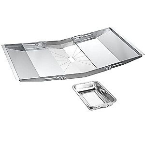 AASVOG Grease Tray with Drip Pan for Gas Grill Outdoor Barbecue Replacement Parts Grill Models from Nexgrill Expert Dyna Glo Grill Kenmore BHG and More Stainless Steel Grill Replacement Parts 22"-30"