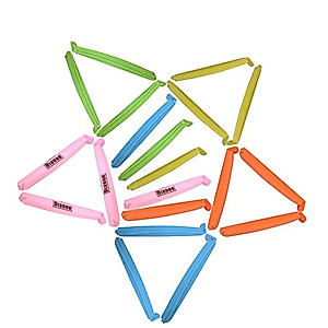 Dianoo 20PCS Food Sealing Clips for Kitchen, Seal Sealing Bag Clips, 11.5CM (Random Colors)