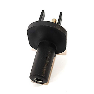 StaticTek Banana Jack Outlet Plug Adapter | Universal Ground 3 Prong Outlet Earth Connection | ESD Control | Black Light Weight Unbreakable Plastic | 1 Piece | STI - DES - 09838