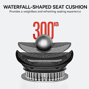 SIHOO Doro C300 Ergonomic Office Chair with Ultra Soft 3D Armrests, Dynamic Lumbar Support for Home Office Chair, Adjustable Backrest Desk Chair, Swivel Big and Tall Computer Chair Black