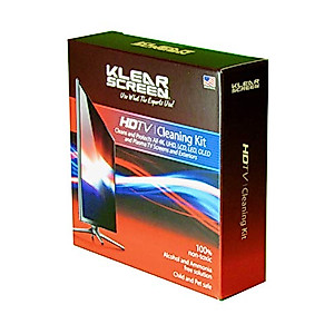 Klear Screen Large TV Cleaning Screen Cleaner for Tvs, Gaming Monitors, LCD, LED, OLED, LED, Made in The USA