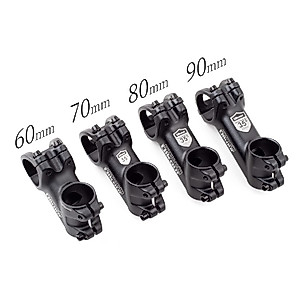 Bike Stem 31.8 Bicycle Stem 35 Degree, Handlebar Riser Extender for Road Bike, Mountain Bike, MTB, BMX, Fixed Gear Bike (Only Fit 1.25"/31.8mm Handlebar) (31.8 x 60mm)