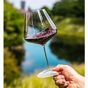 Zalto Denk'Art Burgundy Wine Glass Hand-Blown Crystal | Boxed Set of 6