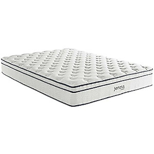 Pemberly Row 10'' H x 60'' W Queen Innerspring Fabric Mattress