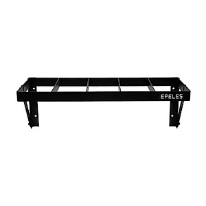 Epeles Backdrop Storage Rack, Mat Black, One Size