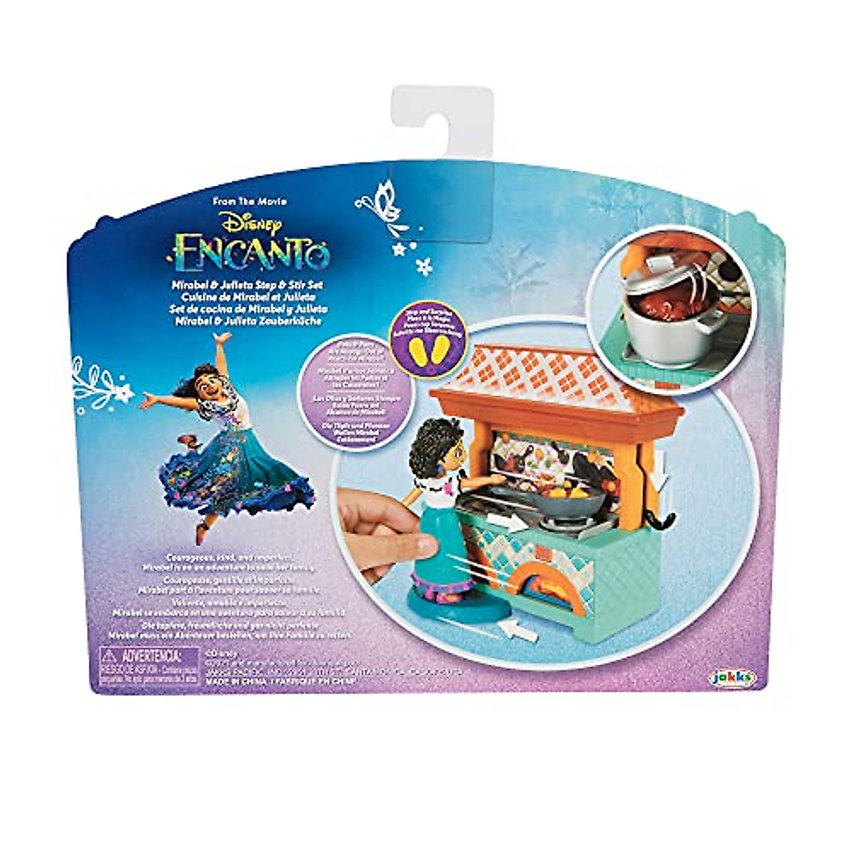 Disney Encanto Mirabel Doll Figure in Julieta's Kitchen Playset - Includes Pots & Pans