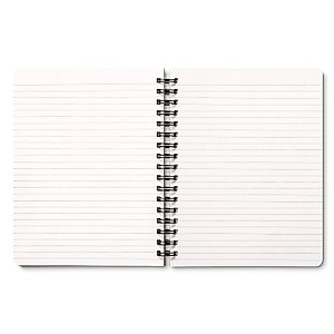 Compendium Spiral Notebook - Something Good Is Going to Happen Today. — A Designer Spiral Notebook with 192 Lined Pages, College Ruled, 7.5”W x 9.25”H