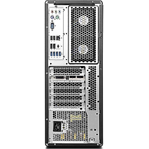Lenovo Thinkstation P500 Tower Server, Intel Xeon E5-2660 V3 2.6GHz 10 Core, 256GB DDR4 RAM, Quadro K600, 800GB SSD, Windows 10 Pro (Renewed)