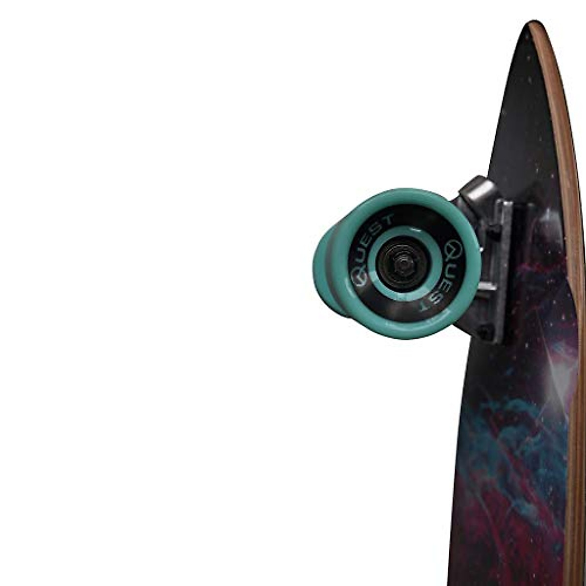 Quest Skateboards 36" Cosmic Cruiser, Blue.Black,Red,White,Green
