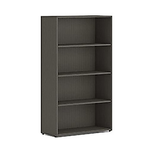 HON MOD Laminate Bookcase Mahogany 2 Shelf 30" W x 13" D x 29" H