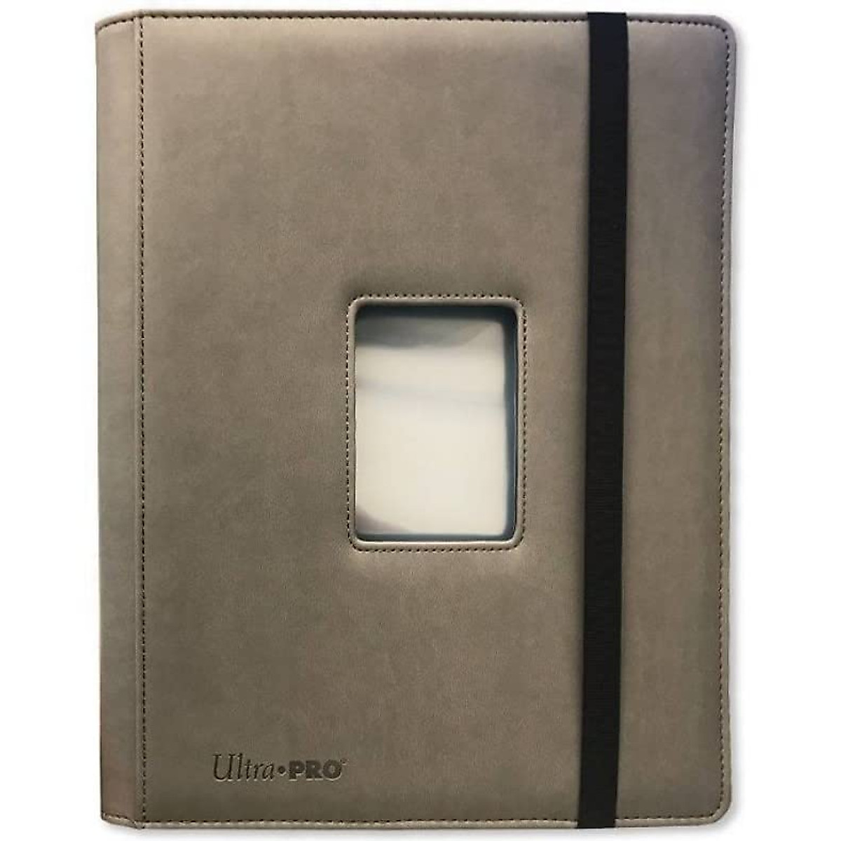 Ultra Pro Premium PRO-BINDER Padded Leatherette 9-Pocket Album with Center Window for Pokemon, YuGiOh, Magic Cards and Photocards! Also for Baseball & Sports Cards!