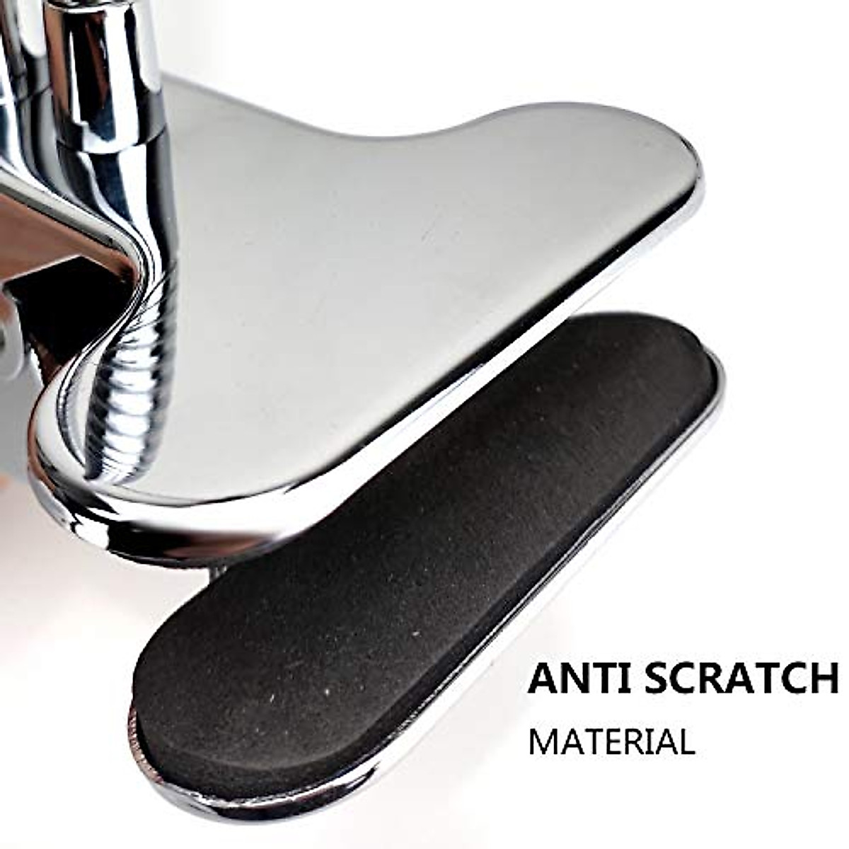 AMZCOOL Reptiles Dual Lamp Fixture Holder Clamp Two Independently Switches Adjustable Stand for Pet Habitat UVA UVB Heat Light Bulbs/Lamps