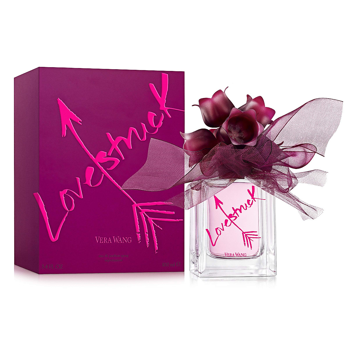 Love Struck Eau De Parfum Spray for Women by Vera Wang, 3.4 Ounce