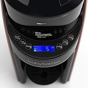 New and Improved Baby Brezza Formula Pro Advanced Formula Dispenser Machine - Automatically Mix a Warm Formula Bottle Instantly - Easily Make Bottle with Automatic Powder Blending, Rose Gold