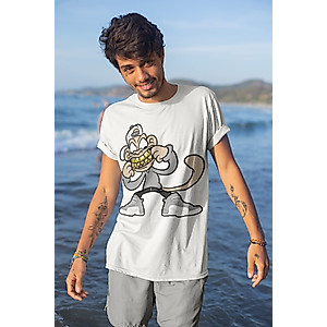 Jordan 5 Retro Concord Monkey Man Grill Men's Matching T Shirt, Jordan 5 Concord Shirt to Match Gift for Jordan 5s Tee Black