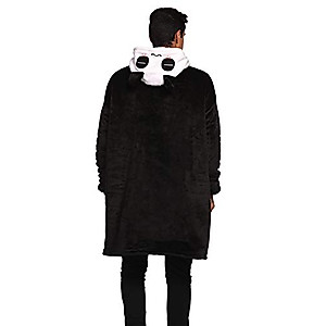 Wearable Blanket Sweatshirt Unisex Panda Hoodie Oversized