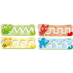 Miniland Educational - Pre-Writing Basic Patterns Stencils