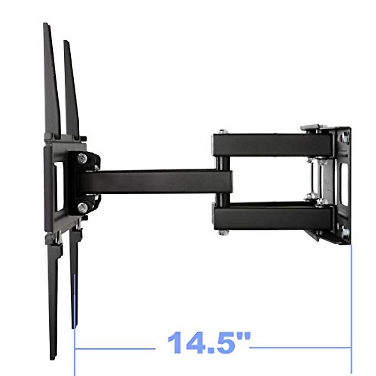 VideoSecu MW340B2 TV Wall Mount Bracket for Most 32-65 Inch LED, LCD, OLED, UHD Plasma Flat Screen TV, with Full Motion Tilt Swivel Articulating Dual Arms 14" Extend,400x400mm,100 LBS WR9