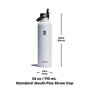 Hydro Flask Standard Flex Straw Cap Indigo 24 Oz