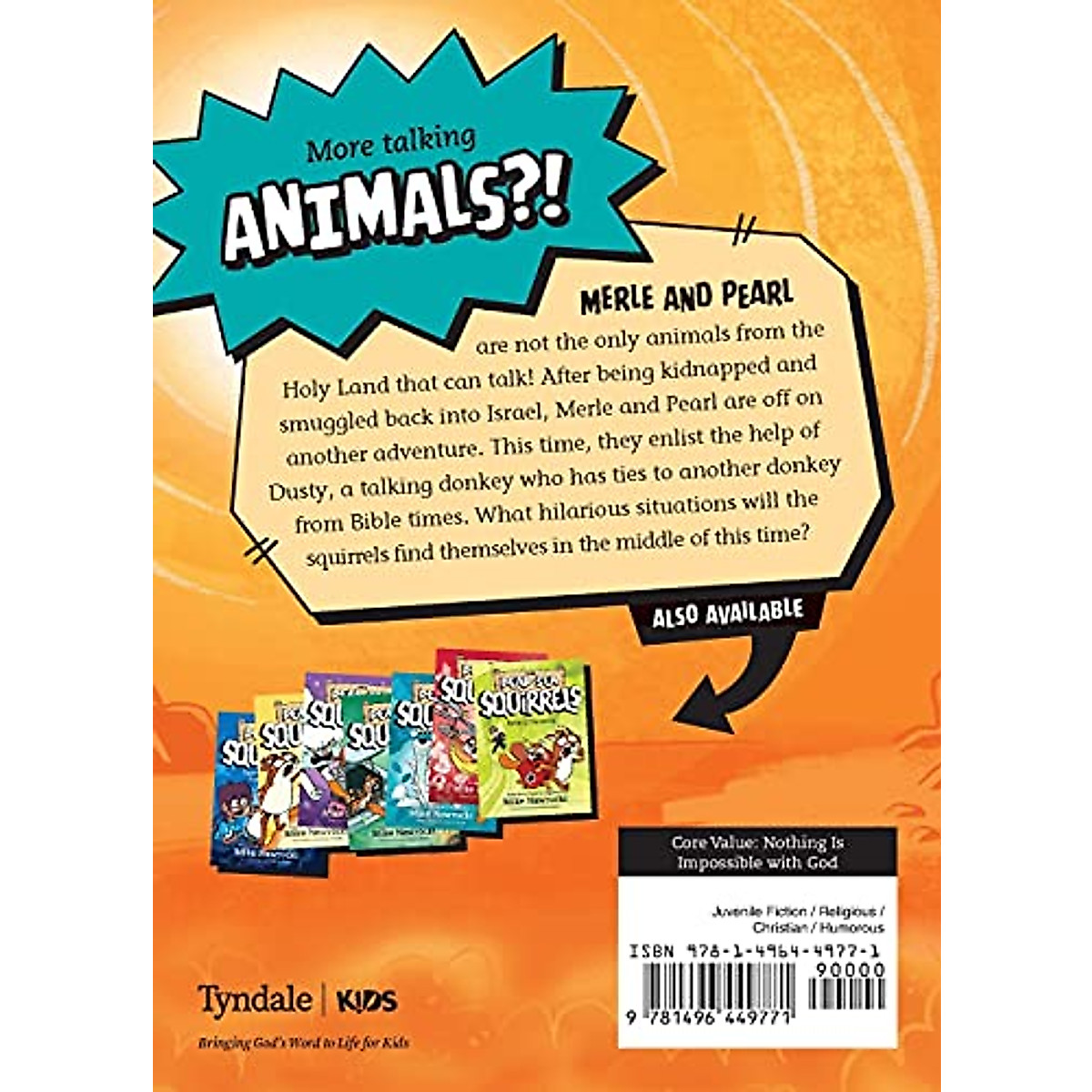 A Dusty Donkey Detour (The Dead Sea Squirrels)