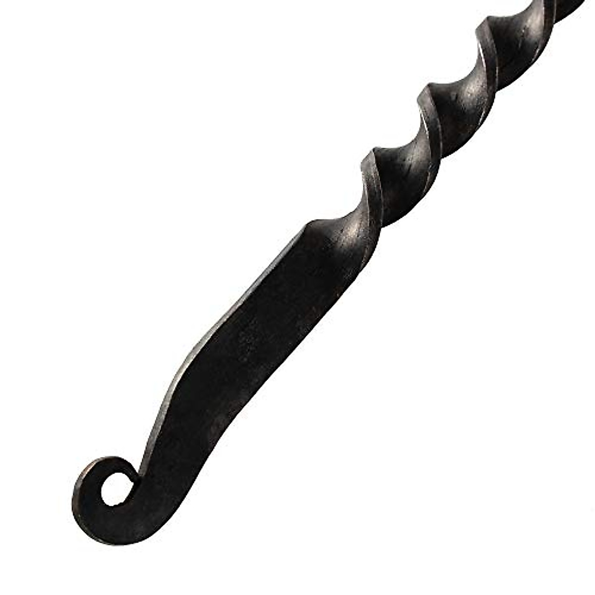 Mythrojan Hand Forged Medieval Fork Viking Medieval Camping Cutlery, 15.7” x 1.8”