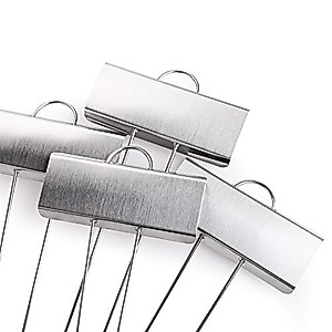 Foraineam 30 Pack 11.5 inch Stainless Steel Garden Markers Weatherproof Metal Plant Labels Large Planting Seedling Stake Signs