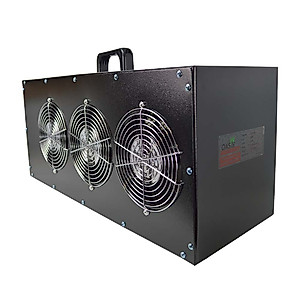 Oasis Machinery DC1700 Portable Air Cleaner 3 Fan Variable Speed