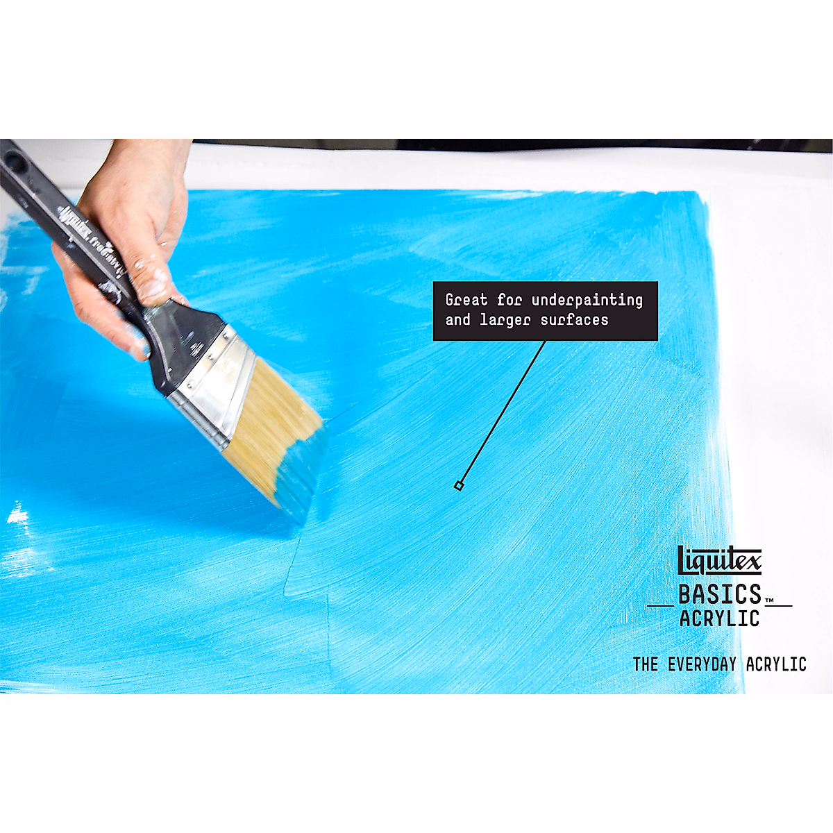 Liquitex BASICS Acrylic Paint, 250ml (8.5-oz) Tube, Cadmium Yellow Deep Hue