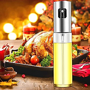 YUAKUOD Oil Sprayer for Cooking, Olive Oil Sprayer, Oil Mister, Oil Sprayer for Air Fryer, Oil Spray Bottle for Salad, BBQ, Kitchen Baking, Roasting