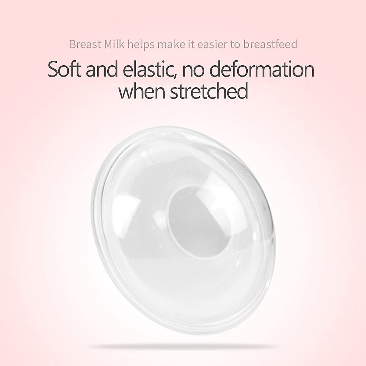 1pc Silicone Collection Cover Baby Feeding Breast Milk Shells Soft Postpartum Nipple Suction Container Breast Milk Collector Nursing Cups