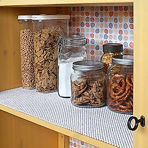 Con-Tact Brand, 18-Inches by 5-Feet, White Beaded Grip Adhesive Non-Slip Shelf and Drawer Liner