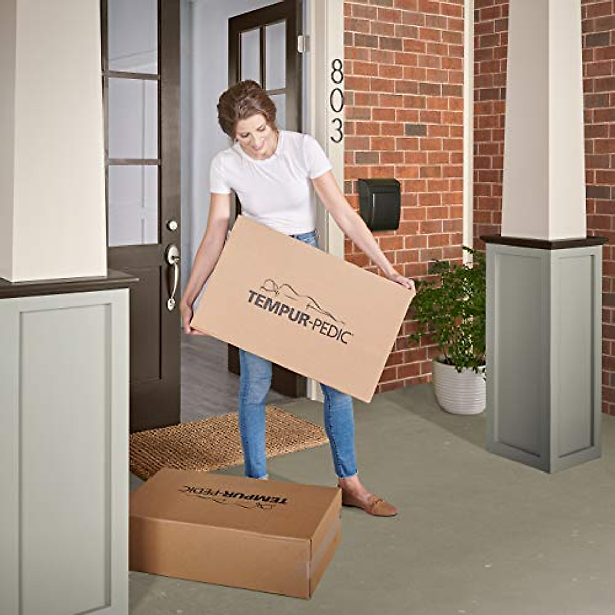 Tempur-Pedic TEMPUR Neck Pillow, Small Profile, White