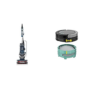 Shark AZ3002 Stratos Upright Vacuum with DuoClean PowerFins, HairPro & Shark 1541FC3000 Odor Neutralizer Technology Vacuum 2-Pack Replacement Cartridges