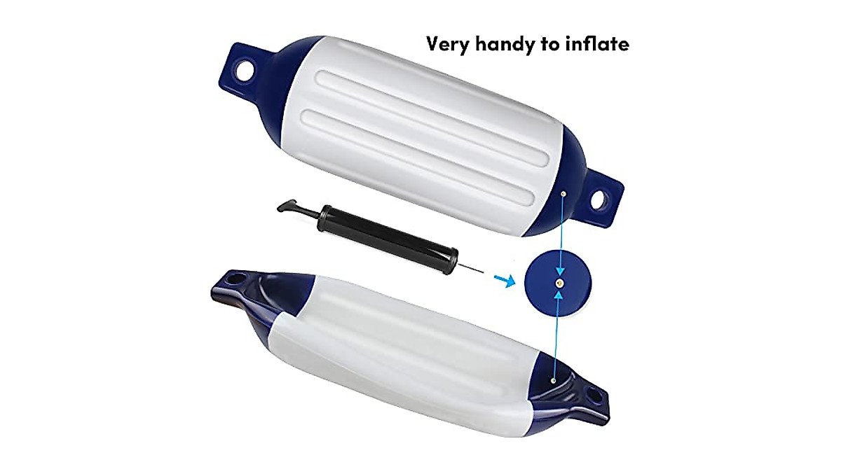 VEITHI Boat Fenders - Durable 4 Pack for Protection