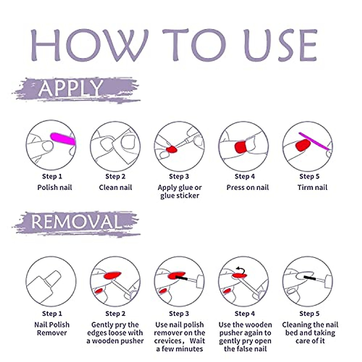 Diduikalor 24Pcs White Press on Nails Short Fake Nails Square False Nails with Glitter Designs Glue on Nails For Nail Decorations With Jelly Glue Stick On Nails Acrylic Nails For Women Girls