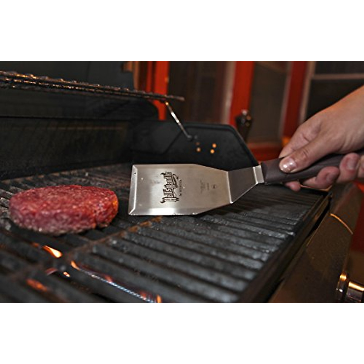 Mercer Culinary-M18340 Hell's Handle Heavy Duty Turner/Spatula, 5 Inch x 3 Inch