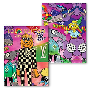 Louis Vuitton: Virgil Abloh (Classic Cartoon Cover) - Assouline Coffee Table Book