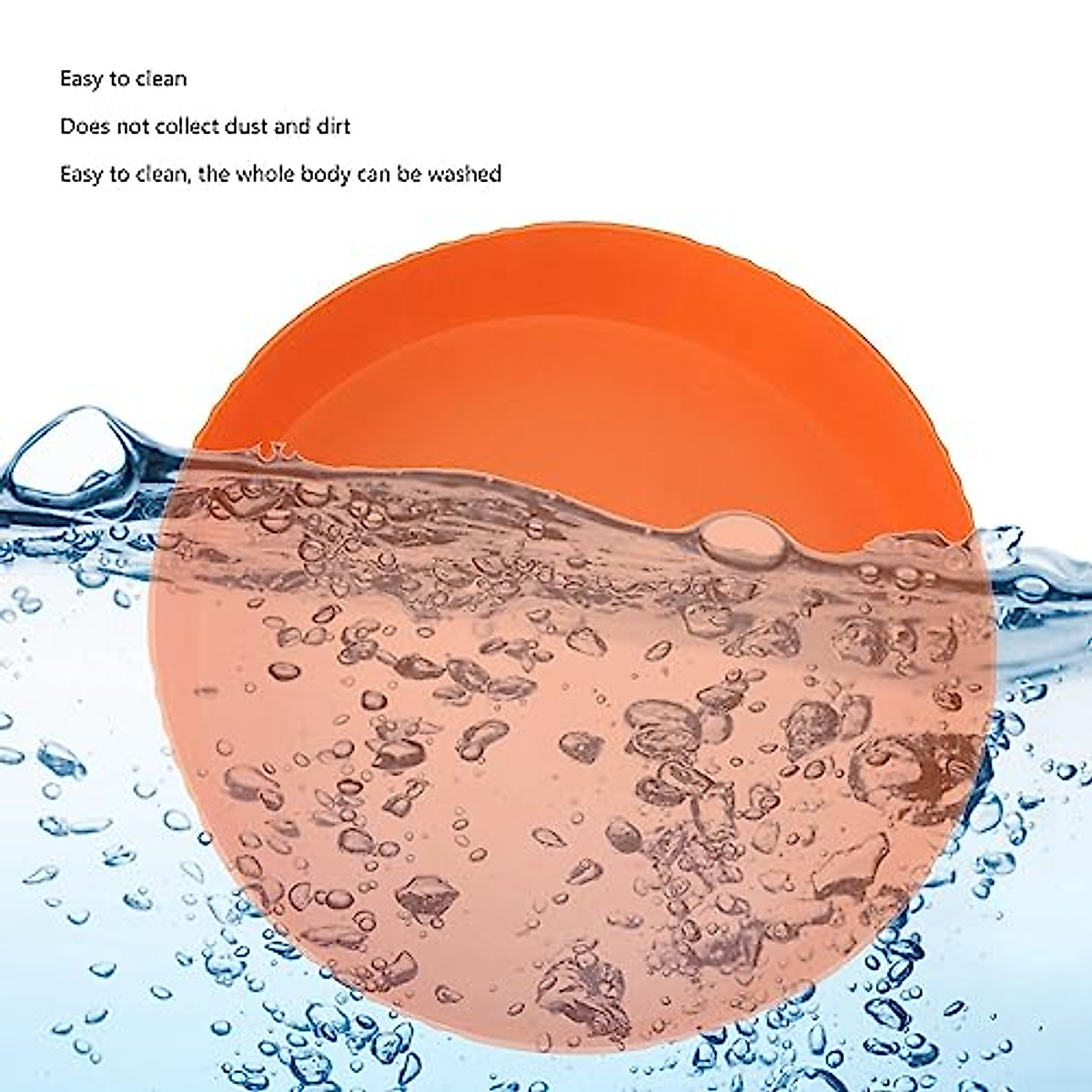 NFNSIG Lazy Susan Organizer Kitchen Rotating Spice Rack Pantry Cabinet Lazy Susan Turntable for Kitchen Cabinet(Orange)