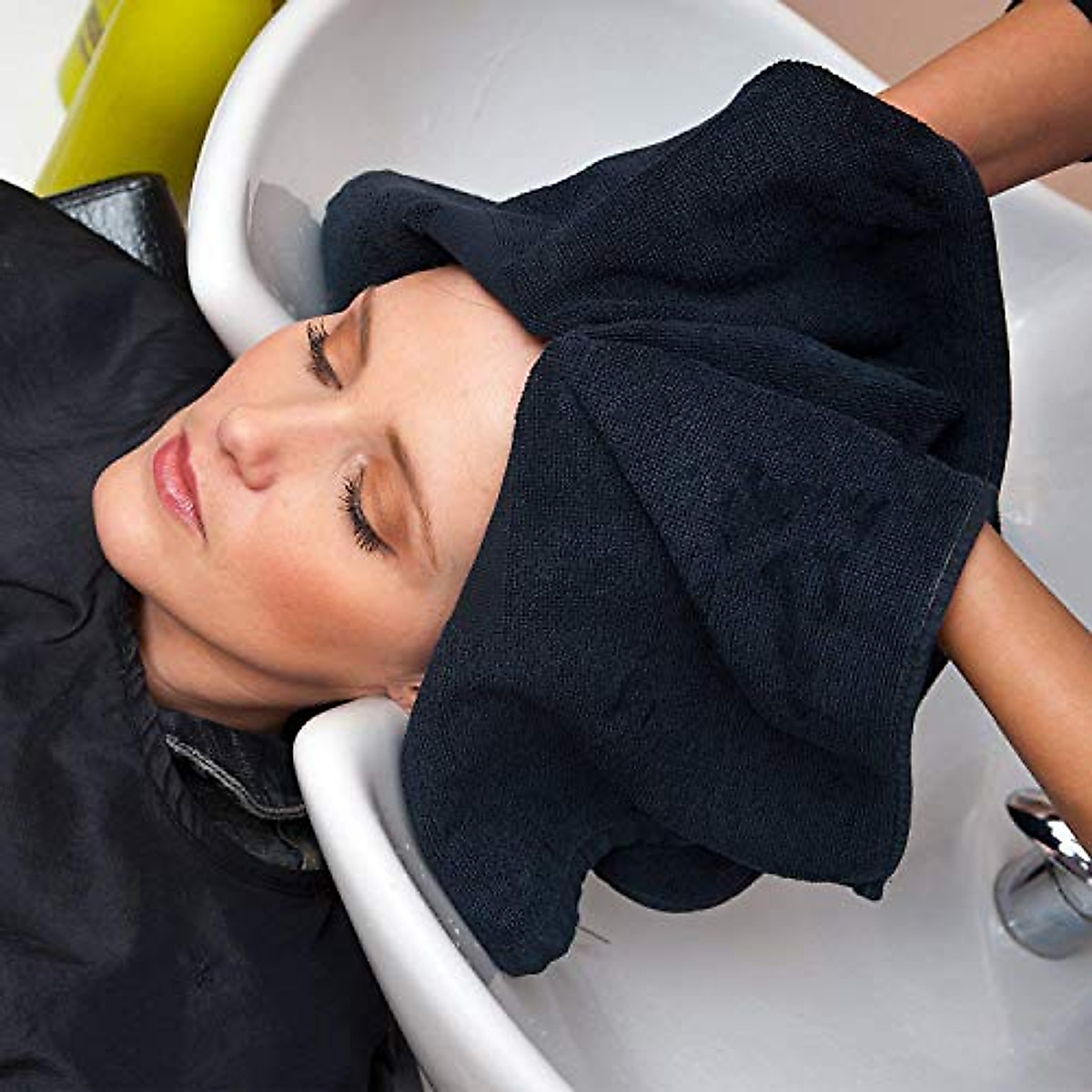 Simpli-Magic Towels, 16"x27", Black 24 Count