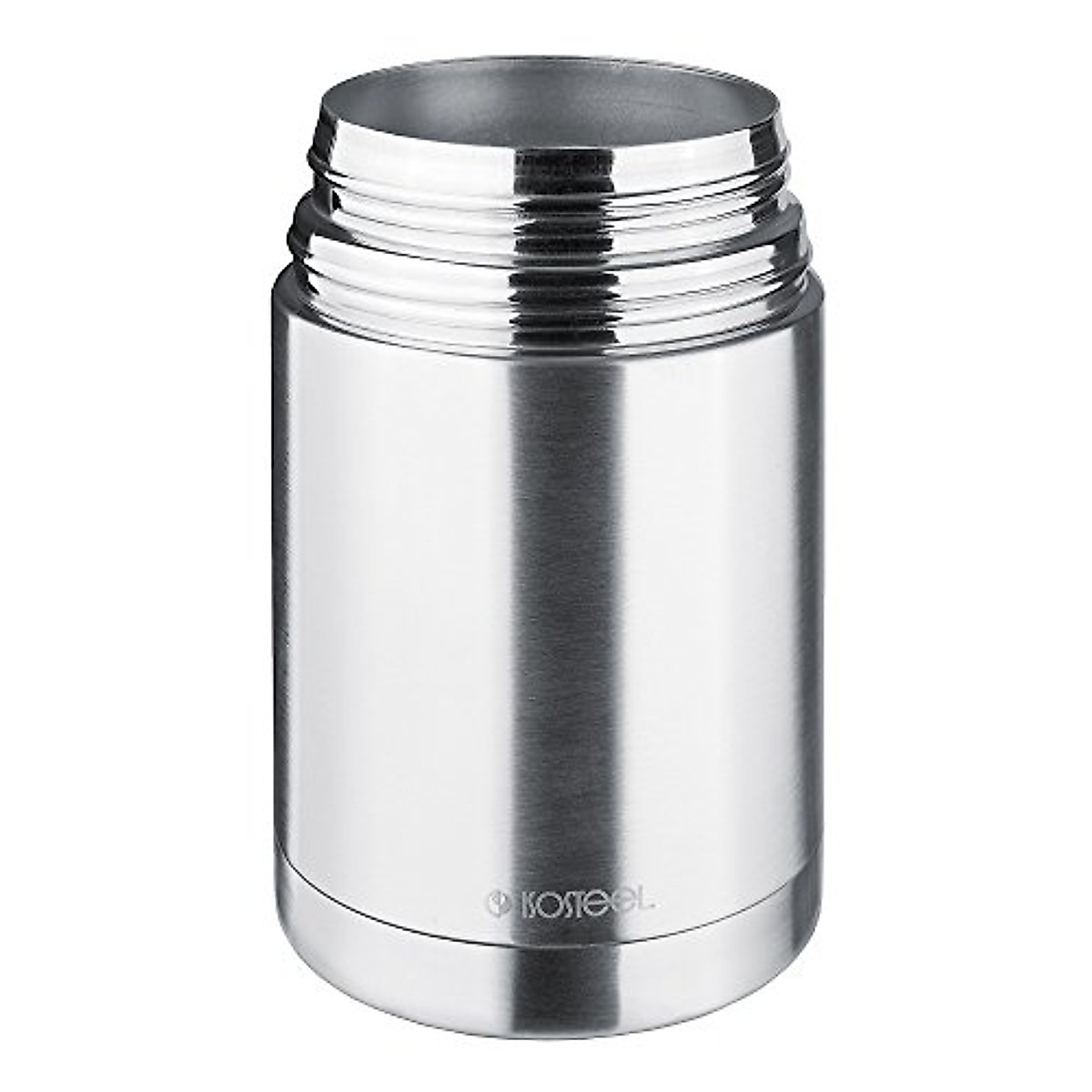 Isosteel Vacuum Food Container, Stainless Steel, Silver, 10 x 15 x 20 cm