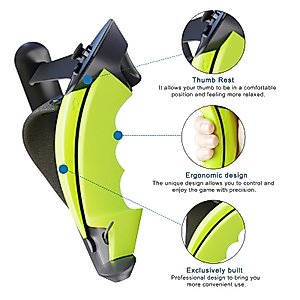 Valve Index VR Controller Grips - Deluxe Pair - KNUCKLES DUSTER Light - Ergonomic MOD for Knuckles Virtual Reality Controller