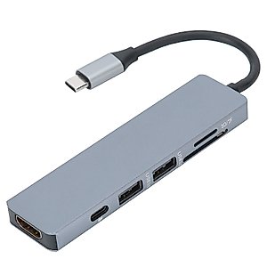 Type‑C Docking Station Adapter Intelligent Easy Docking Station Adapter Hub Adapter for Travel Home