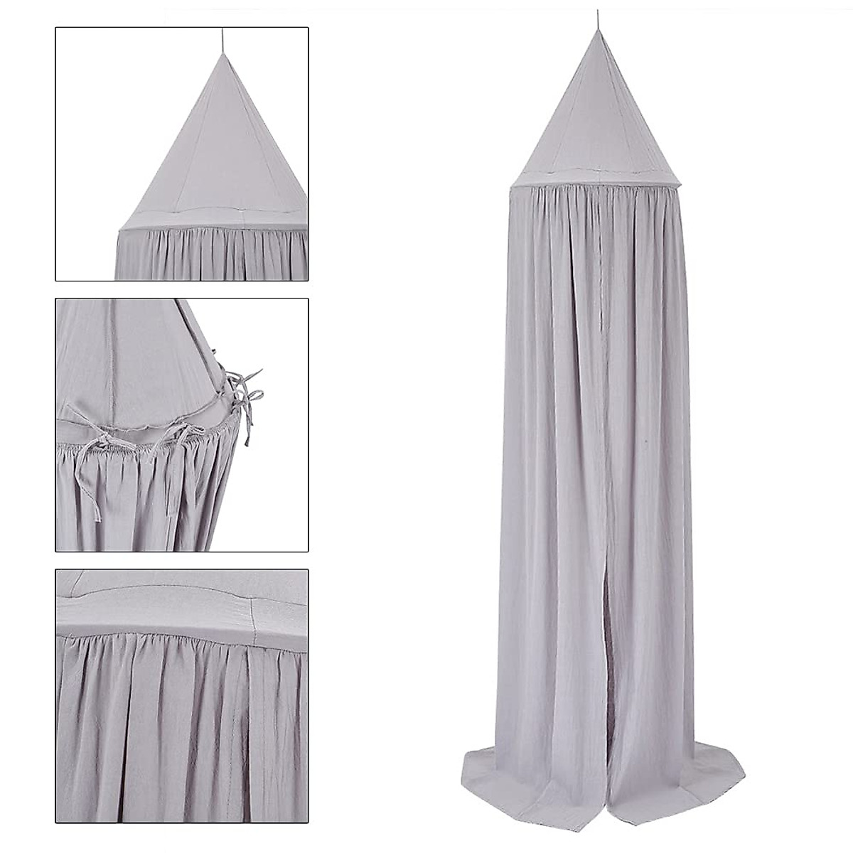 Dome Bed Netting ,Mosquito Net,Tent Hanging Play ,Bed Curtain,Curtain Room Decor Household Decoration,for Adults Bedroom Kids Room Camping Lights Screen Netting Curtains, Bed Canopy Netting Tent